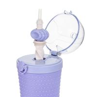 China Stylish Silica Gel Nipple 275g Stirring Water Bottle for sale