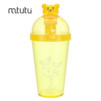 China Healthy Material 173g 450ml Cartoon Reusable Water Bottle for sale