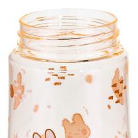 China Mtutu Silica Gel Cap Orange 450ml Water Bottle for sale