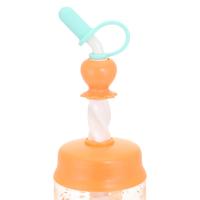 China Mtutu Silica Gel Cap Orange 450ml Water Bottle for sale