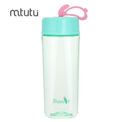 China 400ml Safe Plastic Water Bottles , 102g Personalized Sports Bottles for sale