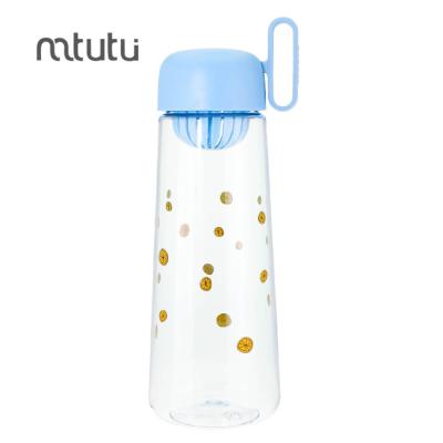 China Blue Patent Certificate Smooth Mouth 102g 0.5L Sports Bottle for sale