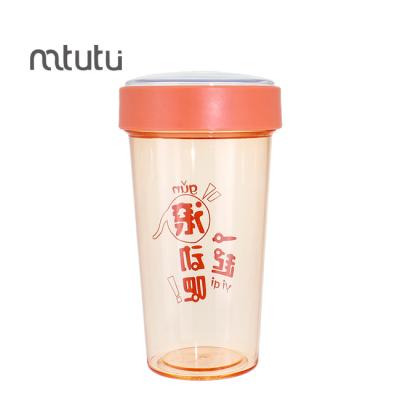 China 500ml Creative Water Bottle , Mtutu PC Plastic Bottles for sale