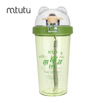 China Creative PP Lid 500ml Personalized Water Bottles For Kids for sale