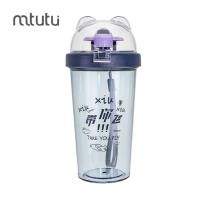 China 500ml Kids Plastic Water Bottle , 156g Eco Drink Bottles for sale