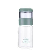 China Mtutu 250ml 210g Personalized Glass Water Bottle for sale
