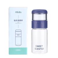 China 210g Glass Reusable Water Bottle , Custom 250ml Glass Bottle for sale