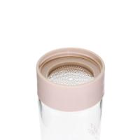 China OEM ODM Service Personalized Glass Water Bottle / Yellow Color for sale