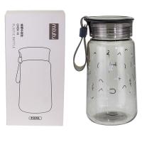 China Transparent Food Grade PC 15.2oz Portable Water Bottles for sale