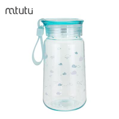 China Transparent  450ml OEM ODM Portable Water Bottles for sale
