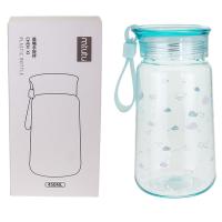 China Transparent  450ml OEM ODM Portable Water Bottles for sale
