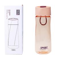 China Silicon Handle OEM 0.45L Portable Plastic Drink Bottles for sale