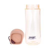 China Silicon Handle OEM 0.45L Portable Plastic Drink Bottles for sale