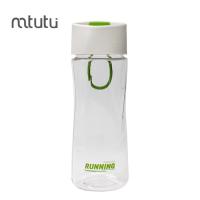 China Mtutu Frosted Texture Clear Plastic Water Bottles for sale
