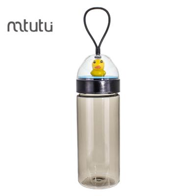 China Cartoon Design 119g 400ml Small Kids Water Bottle for sale