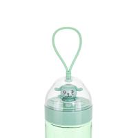 China 0.4L Cartoon Plastic Bottle , PC SILICON Trendy Water Bottle for sale