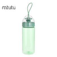 China 0.4L Cartoon Plastic Bottle , PC SILICON Trendy Water Bottle for sale