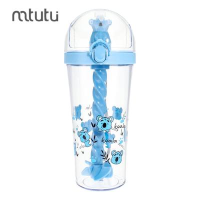China Mtutu Classic Look 220g Plastic Reusable Water Bottles for sale