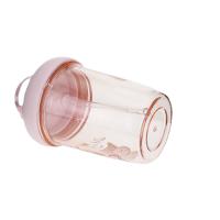 China Mtutu Branded Plastic water Bottle, 0.39L Capacity Plastic Straw Water Bottle for sale
