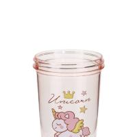 China Mtutu Branded Plastic water Bottle, 0.39L Capacity Plastic Straw Water Bottle for sale