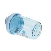 China Unbreakable Creative 13.2oz Plastic Straw Water Bottle for sale