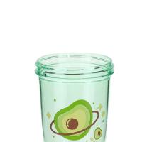 China Mtutu Food Grade PP PC Plastic Straw Water Bottle for sale