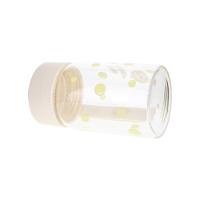 China Creative 250ml Apricot Personalized Glass Water Bottle for sale