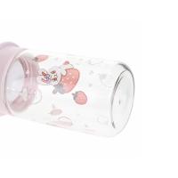 China Cute Creative Rope 155g Stylish Glass Water Bottles for sale
