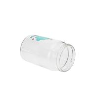 China Easy Cleaning Transparent 180g Pretty Glass Water Bottle for sale