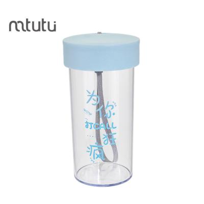 China Kids Mtutu BPA Free PP AS 400ml Portable Water Bottles for sale