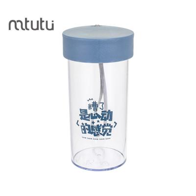 China Dark Blue 90.8g 400ml Small BPA Free Water Bottle for sale