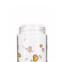 China Green Glass 280ml Children'S School Water Bottles for sale