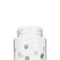 China Water Bottle Collection,Personalized Glass Water Bottle / Green for sale