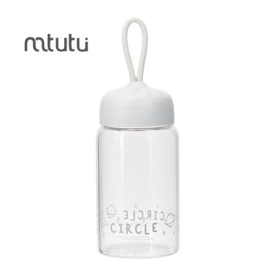 China Personalized  PP 280ml Glass Sports Water Bottle for sale