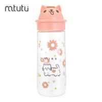 China 500ml 107g Reusable Plastic Water Bottle Cartoon For Kids for sale