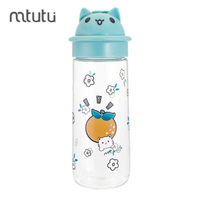China Round Mouth 500ml 107g Cartoon Reusable Water Bottle for sale