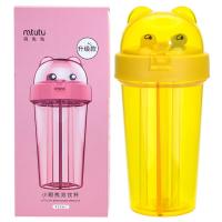 China Safe Material 0.42L PP PC Plastic Straw Water Bottle for sale