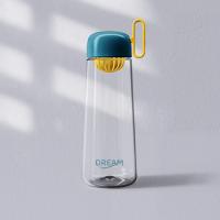 China 16.9oz Clear PC Material Sports Plastic Water Bottles for sale