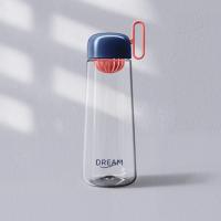 China 16.9oz Clear PC Material Sports Plastic Water Bottles for sale
