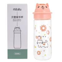 China 500ml 107g Plastic Cartoon Reusable Water Bottle Gifts For Kids for sale
