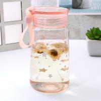 China Blue Transparent Food Grade PC Portable Water Bottles for sale