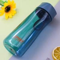 China OEM ODM Portable Plastic Drink Bottles With Silicon Rope Handle for sale