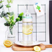 China 119g 400ml Small Kids Cartoon Reusable Water Bottle for sale