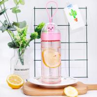 China 119g 400ml Small Kids Cartoon Reusable Water Bottle for sale