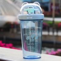 China Kids Creative Water Bottle With One Small Plane PP Middle Lid for sale
