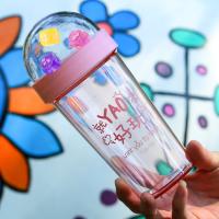 China 500ml Creative Water Bottles Can Play Dice Game Health Drink Gifts for sale