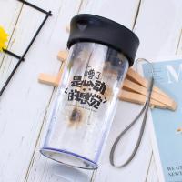 China Easy To Carry BPA Free 400ml PC AS Portable Water Bottles for sale