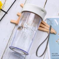 China Easy To Carry BPA Free 400ml PC AS Portable Water Bottles for sale