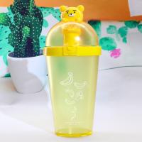 China 15.22oz PP Cartoon Reusable Water Bottle For Young People for sale
