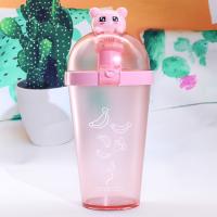 China 15.22oz PP Cartoon Reusable Water Bottle For Young People for sale